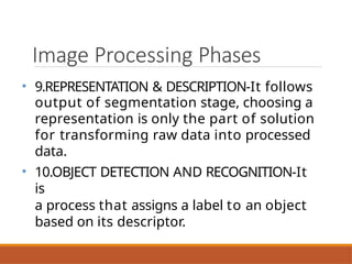 Elements of visual perception in digital image processing | PPTX