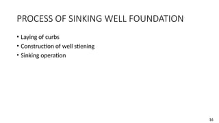 ELEMENTS OF WELL FOUNDATION.ADSS SE pptx | PPT