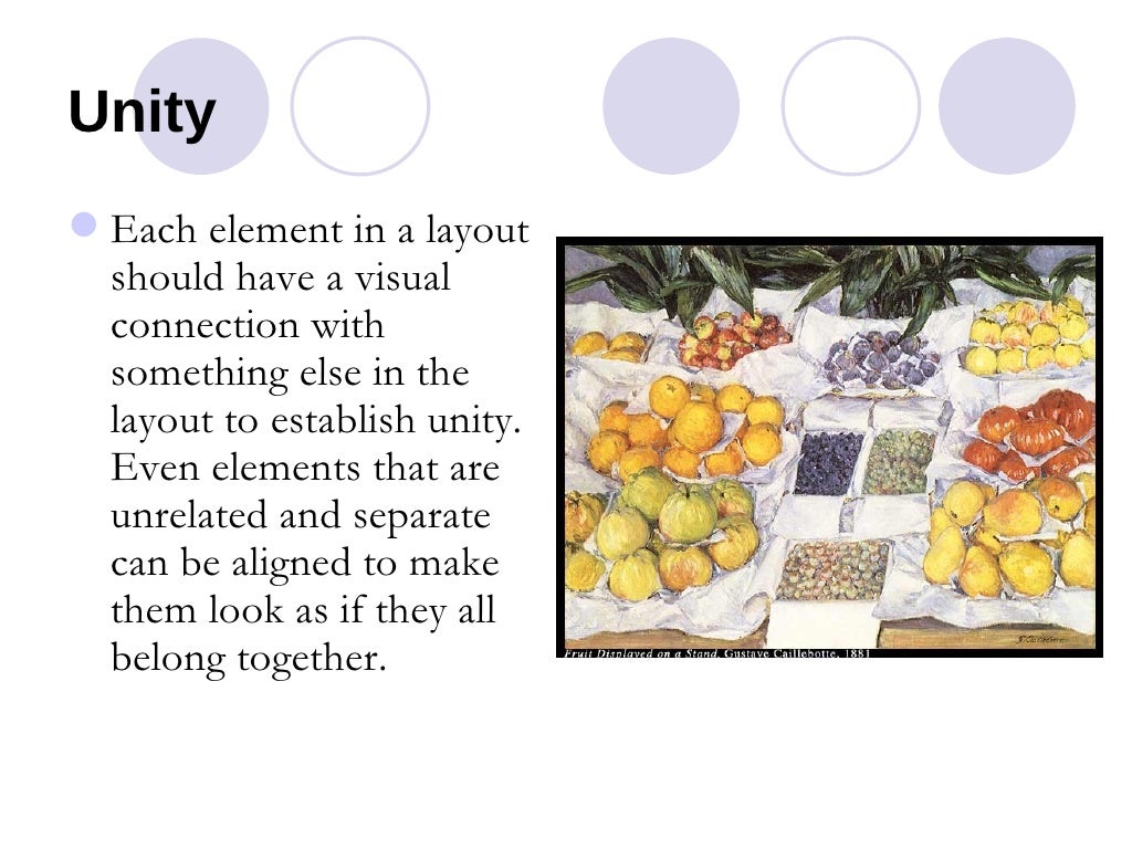 Elements & Principles