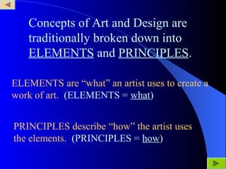 Elements & principles | PPT