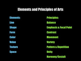 elements and principles of art.ppt
