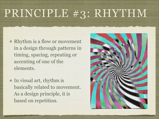 Principle Of Rhythm In Art
