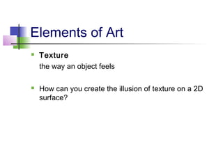 Elements & Principles of Design | PPT
