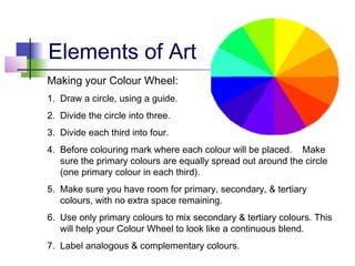 Elements & principles of art | PPT