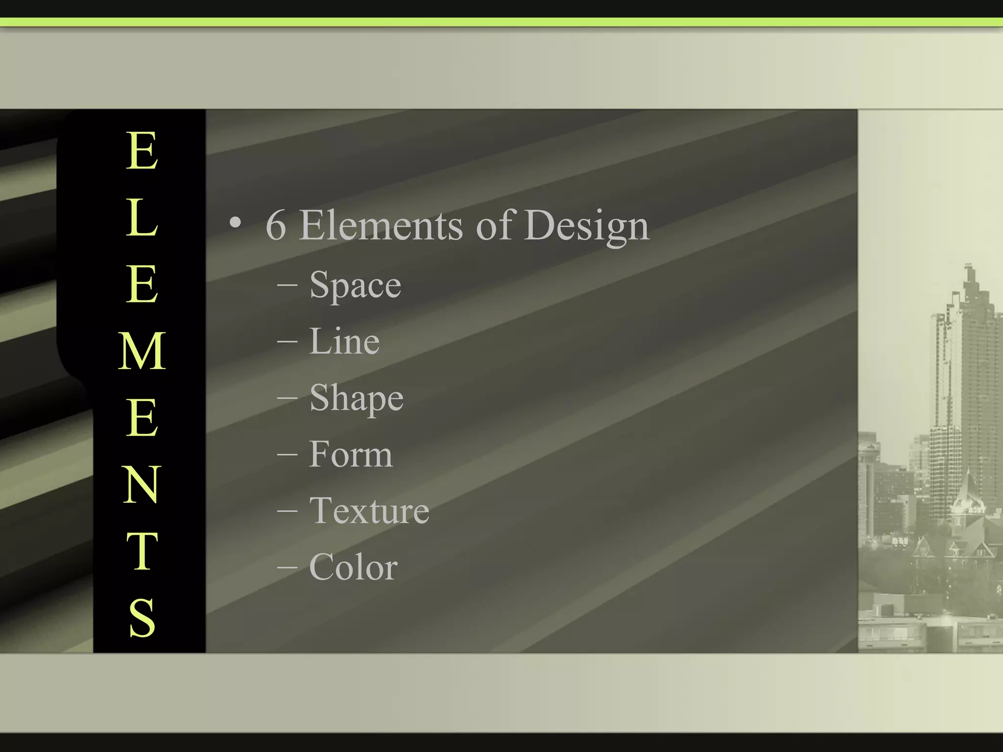 Elements & principles of design | PPT