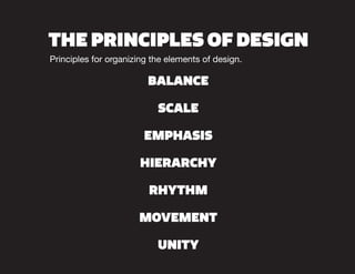Elements & Principles of Design | PPT