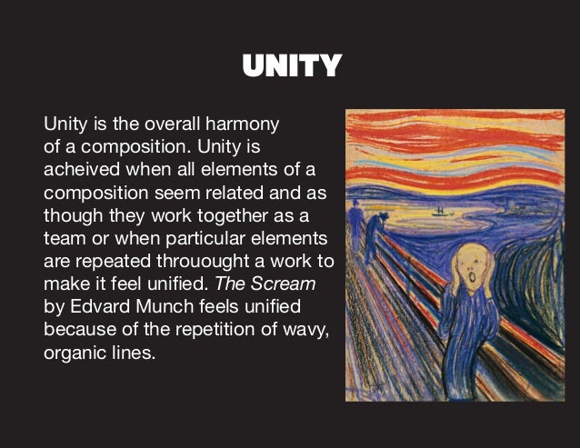 Elements And Principles Of Art Unity