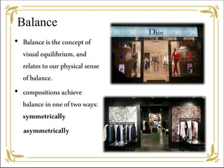 Elements and principles of design in context to Fashion | PDF
