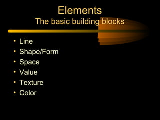 Elements and Principles of Design in Photography | PPT