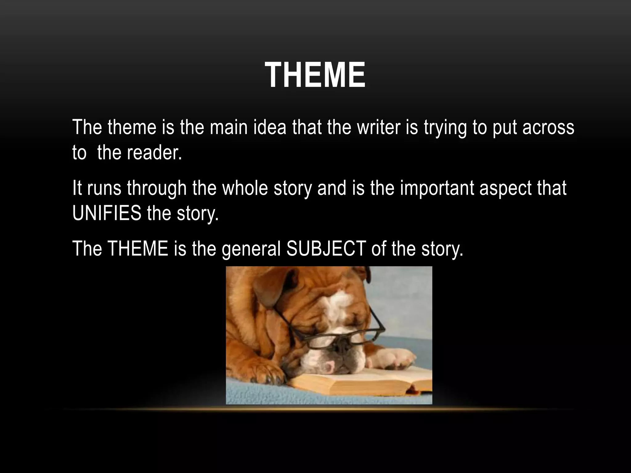 Elements of Short Stories | PPTX