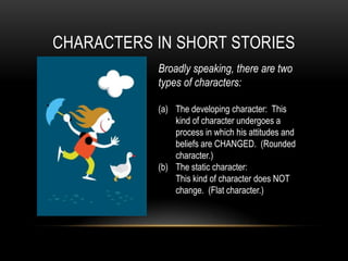 Elements of Short Stories | PPTX