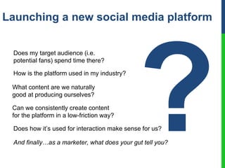 Elements of a Social Media Marketing Strategy | PPTX