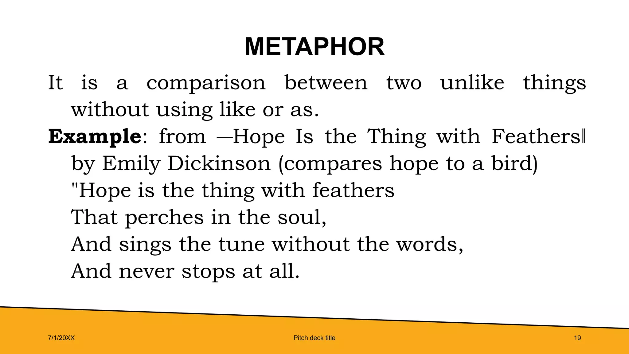 Elements, Techniques, and Literary Devices in Poetry | PPTX