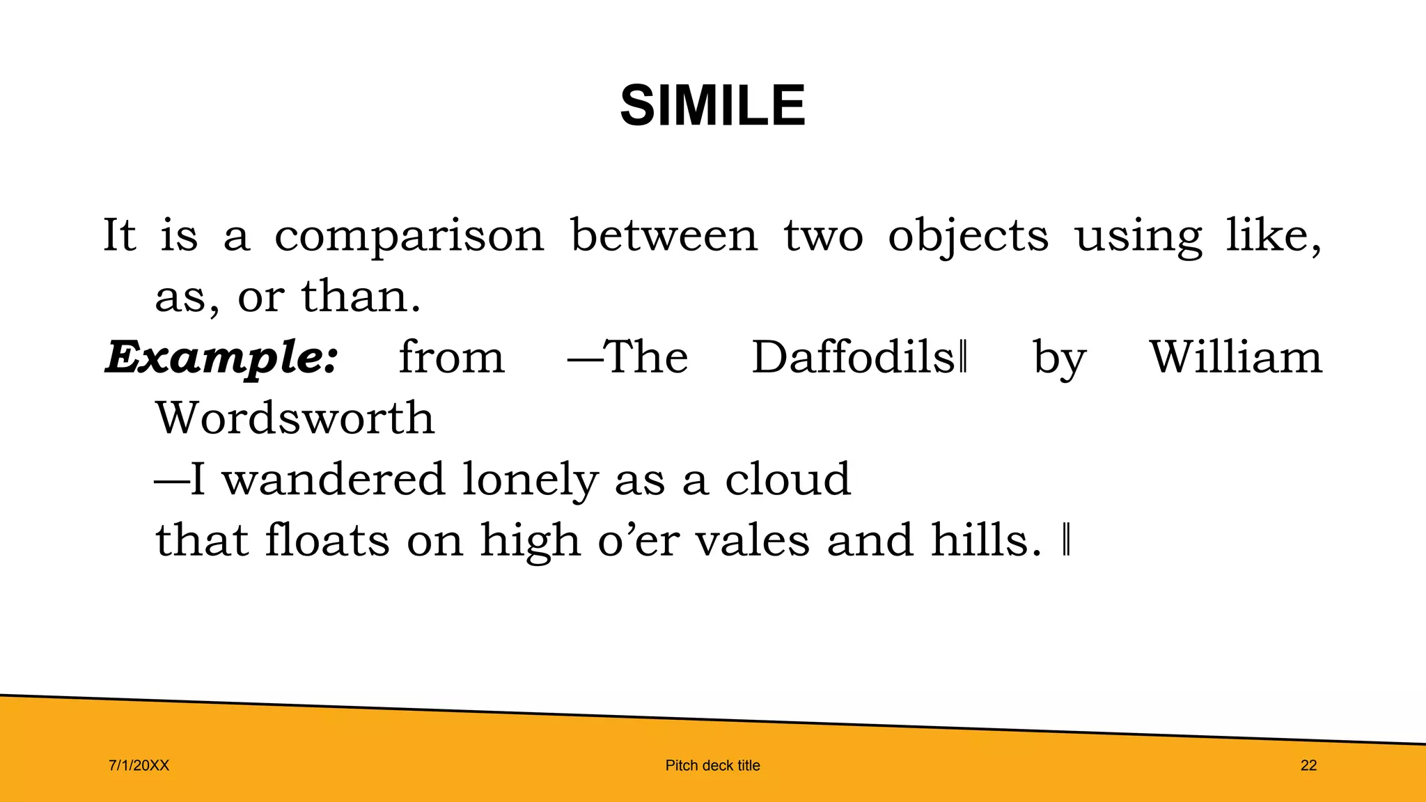 Elements, Techniques, and Literary Devices in Poetry | PPTX