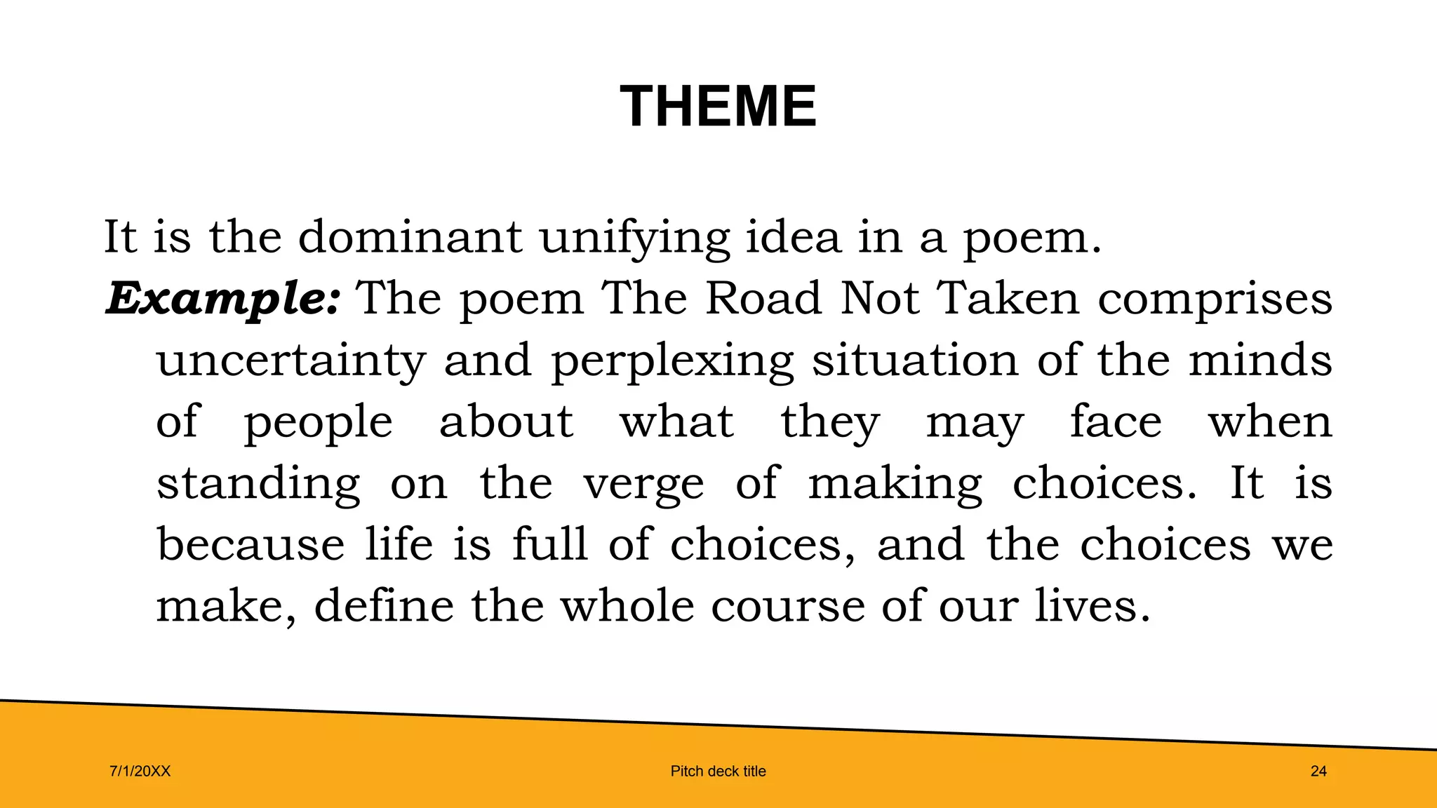 Elements, Techniques, and Literary Devices in Poetry | PPTX