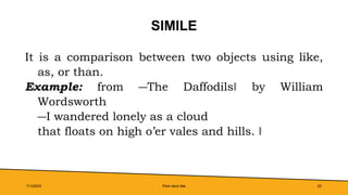 Elements, Techniques, and Literary Devices in Poetry | PPTX