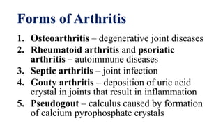 Elements to Arthrology | PDF