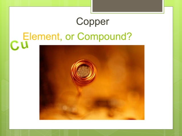 Element vs Compound mini Lesson.pptx | Chemistry | Science