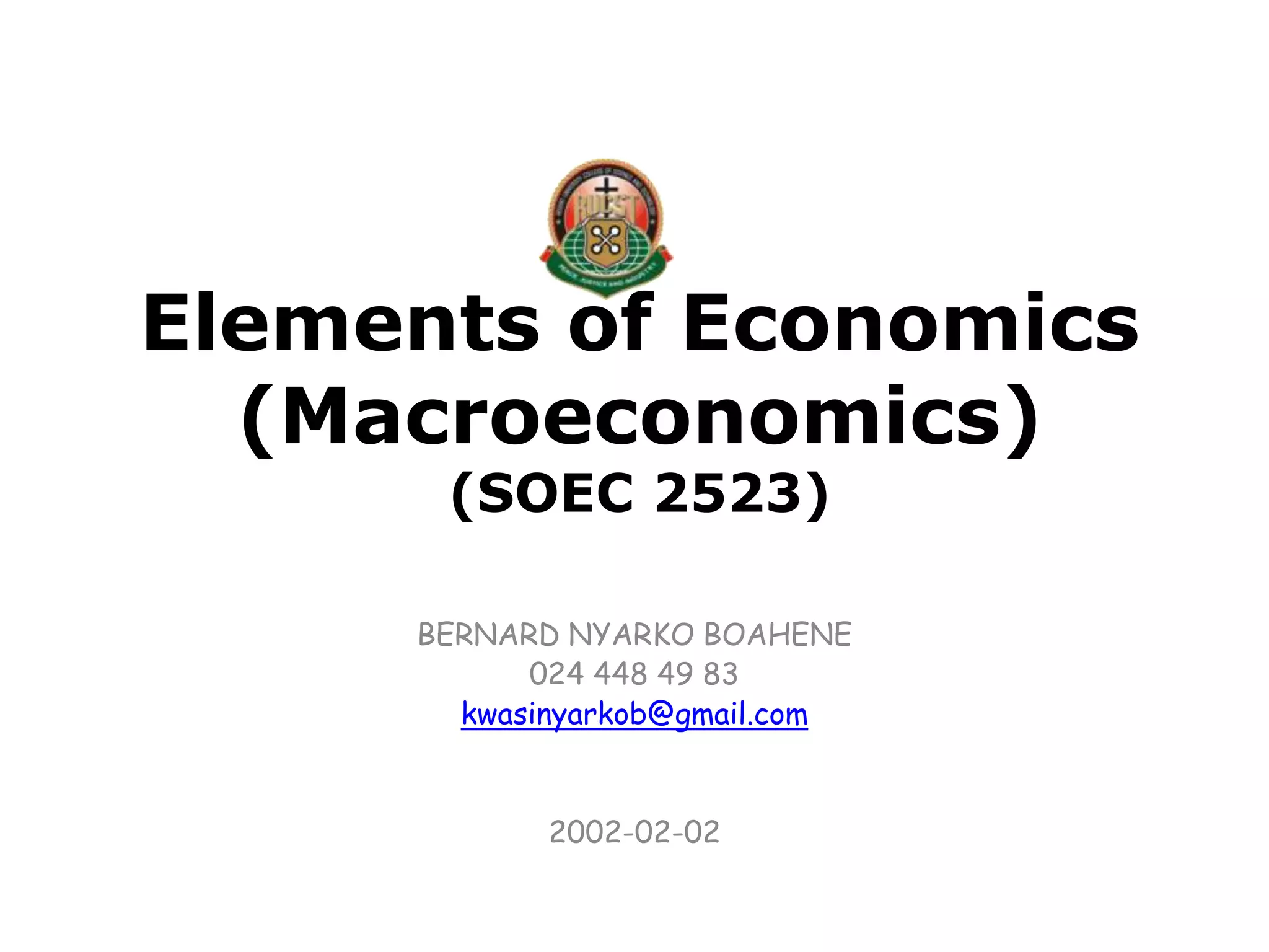 Elem lec intro | PPT