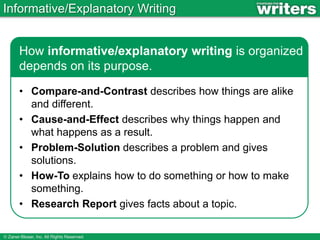 Elem text type_informative_explanatory | PPTX