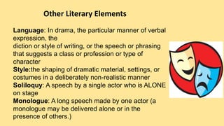 Elements of drama | PPTX