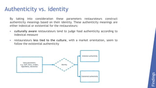 Defining food authenticity: an efficient promotion for ethnic ...