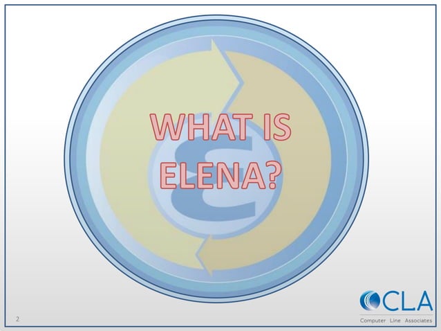 ELENA - Universal 3D CAD Interface | PPT