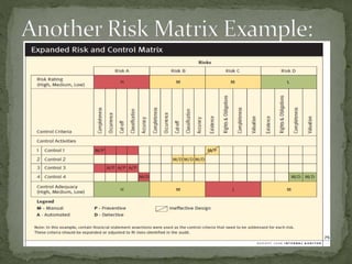Elena korsakoova the matrix revisited internal controls | PPTX