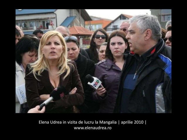 Elena Udrea in vizita de lucru la Mangalia | PPT