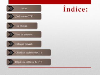 El enfoque cts | PPTX