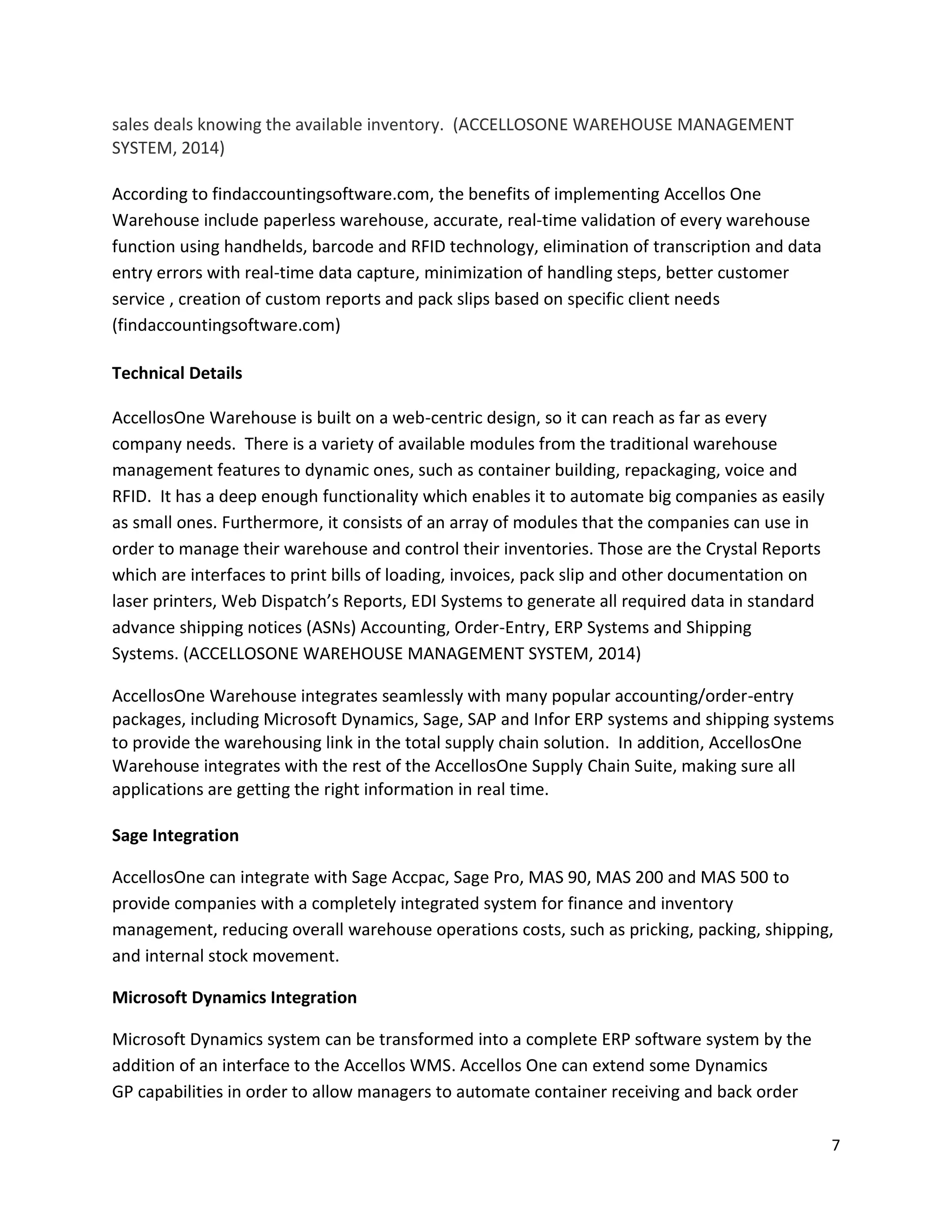 Comparison Between 2 WMSs | PDF