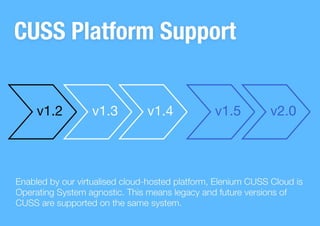Elenium CUSS Cloud | PPT