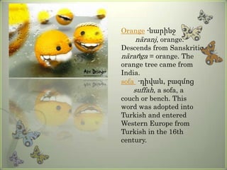 list of english words of ......... origin | PPTX