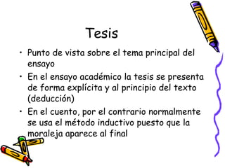 El Ensayo | PPT