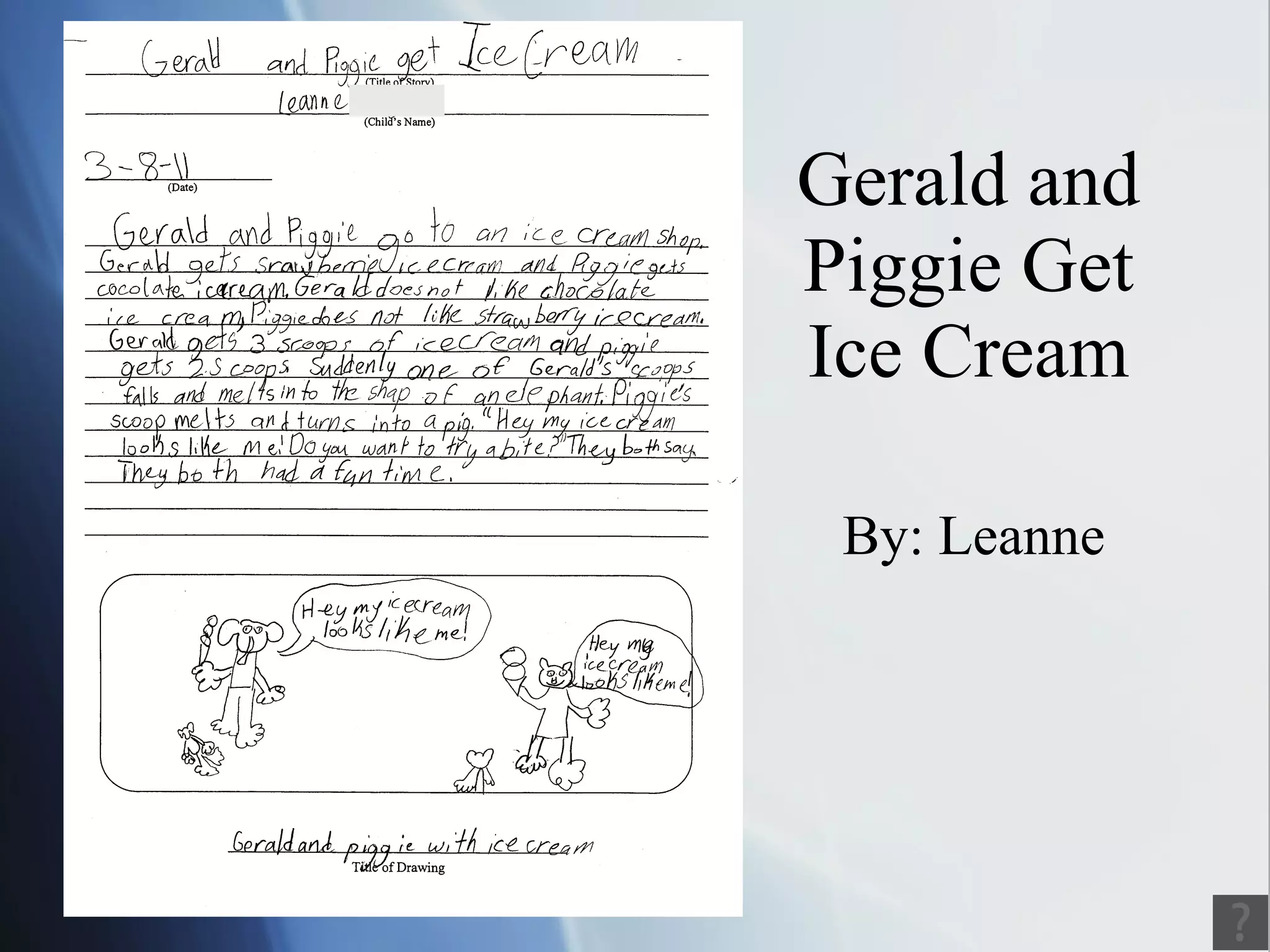 Elephant and Piggie Take Home Project | PPT