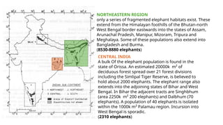 elephant population in india - strategies for conservation.pptx