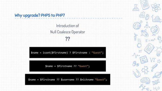 ElePHPant7 - Introduction to PHP7 | PPT