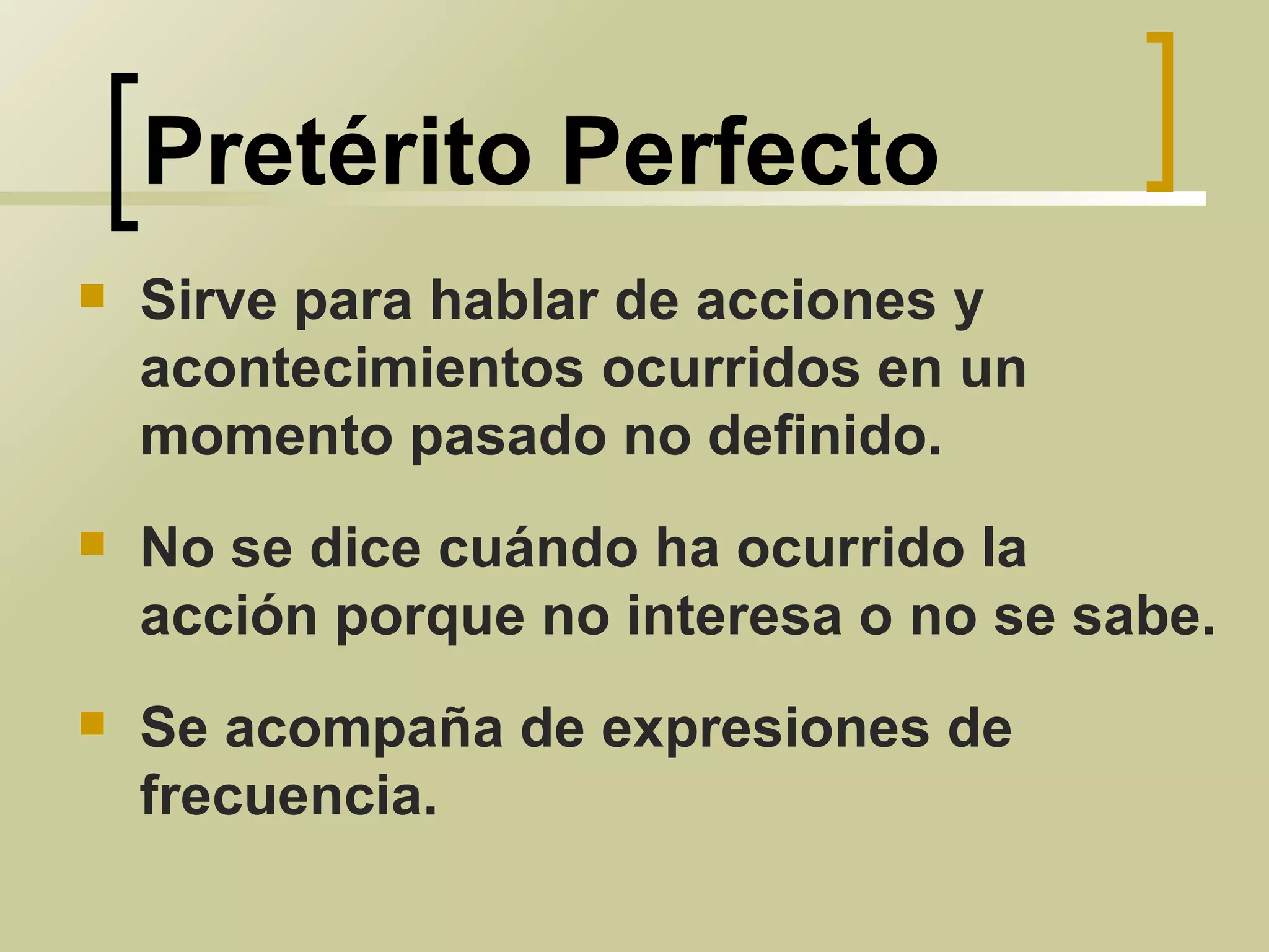 ELE Pretérito Perfecto | PPT