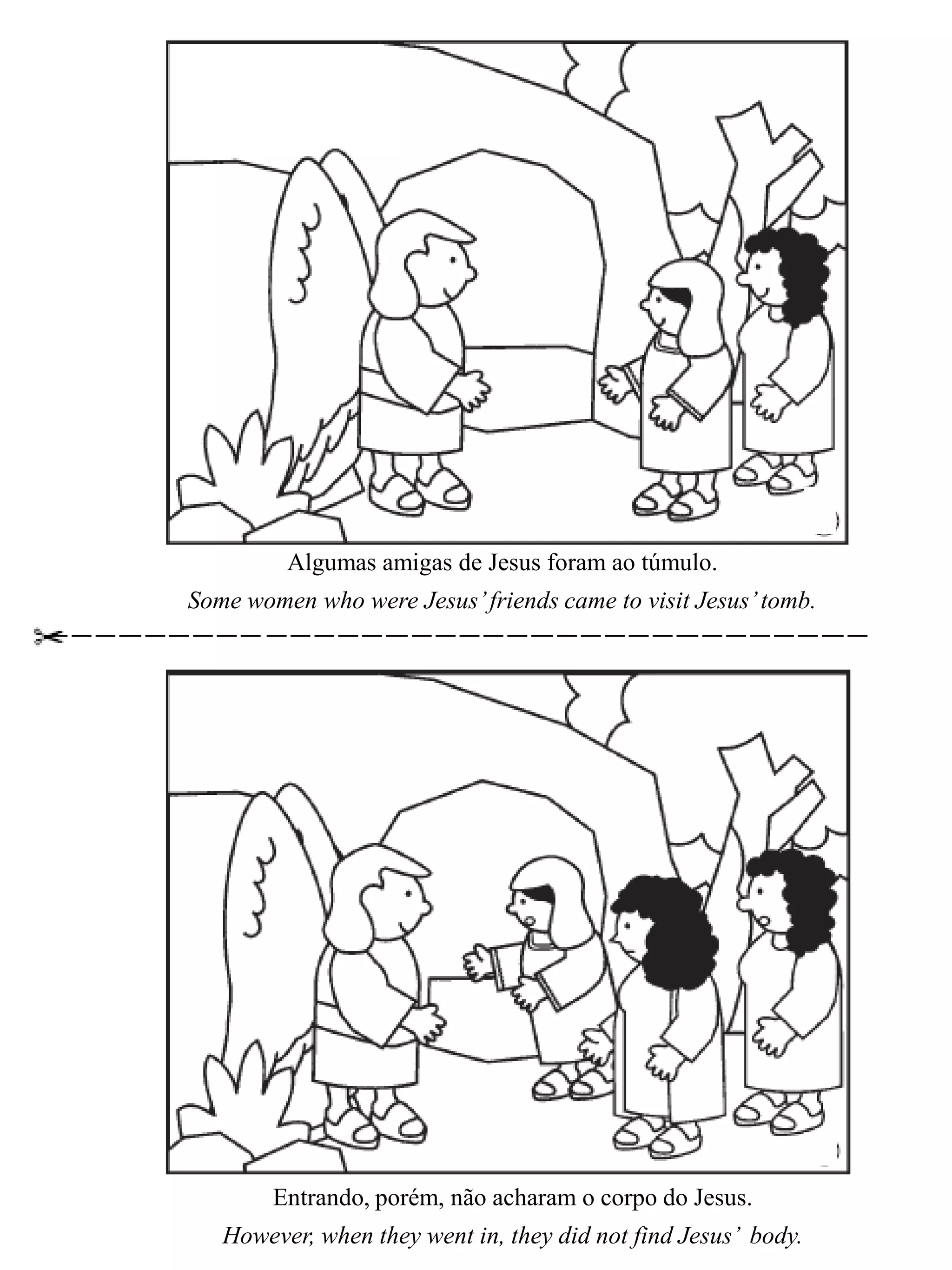 Ele ressuscitou - Livro para colorir | PDF