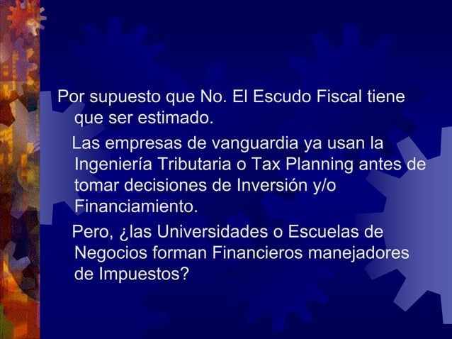 El escudo fiscal en el peru | PPT