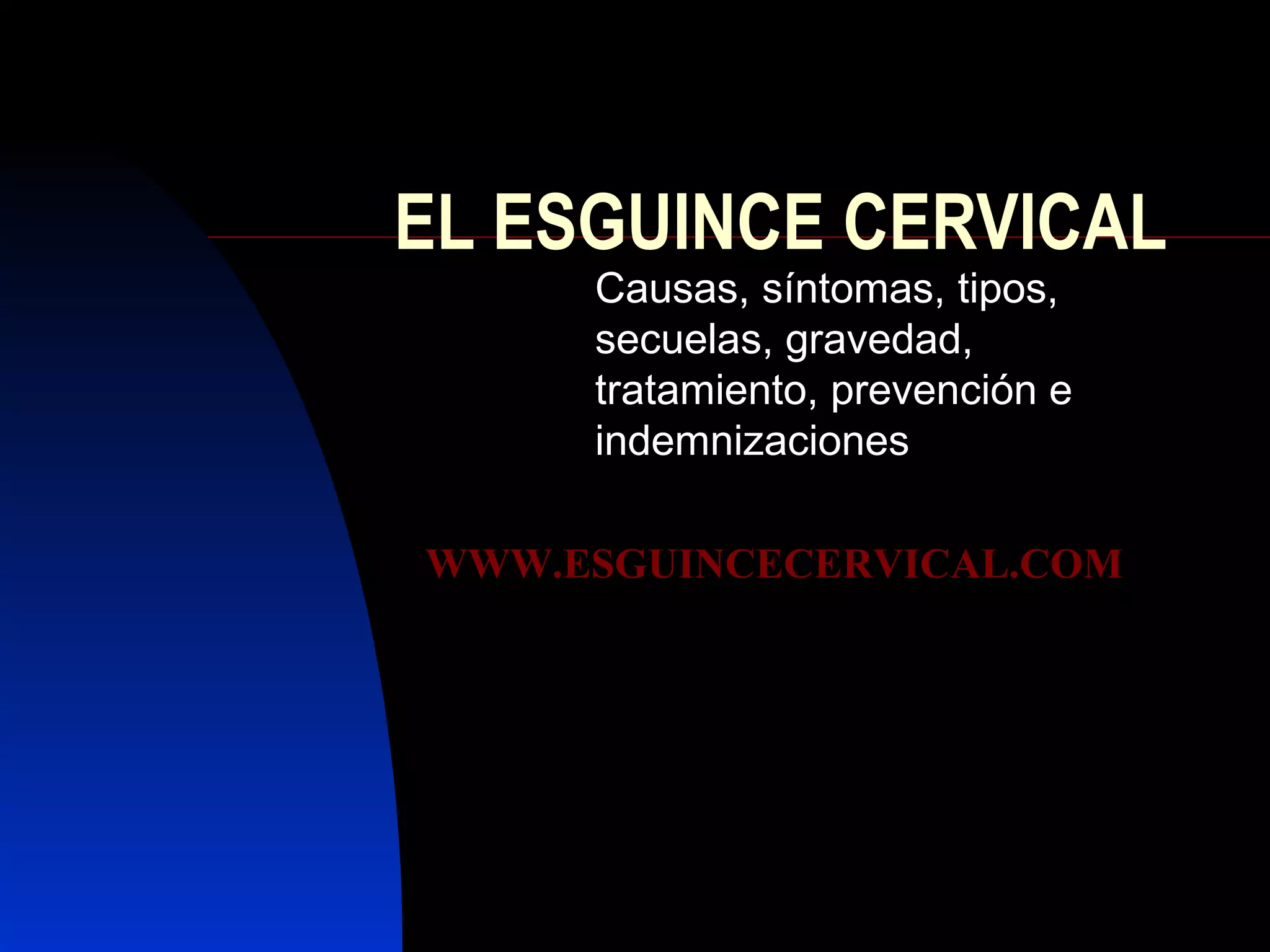 El Esguince Cervical Ppt
