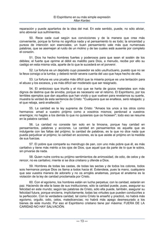 El Espiritismo en su más simple expresión | PDF