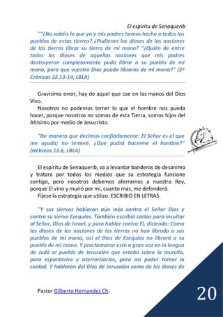 El espiritu de senaquerib | PDF