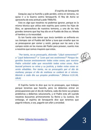 El espiritu de senaquerib | PDF