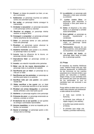El esquema actancial explicado | PDF