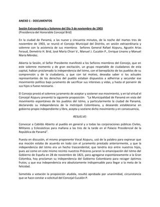 El Estado de Facto de 1903 | PDF