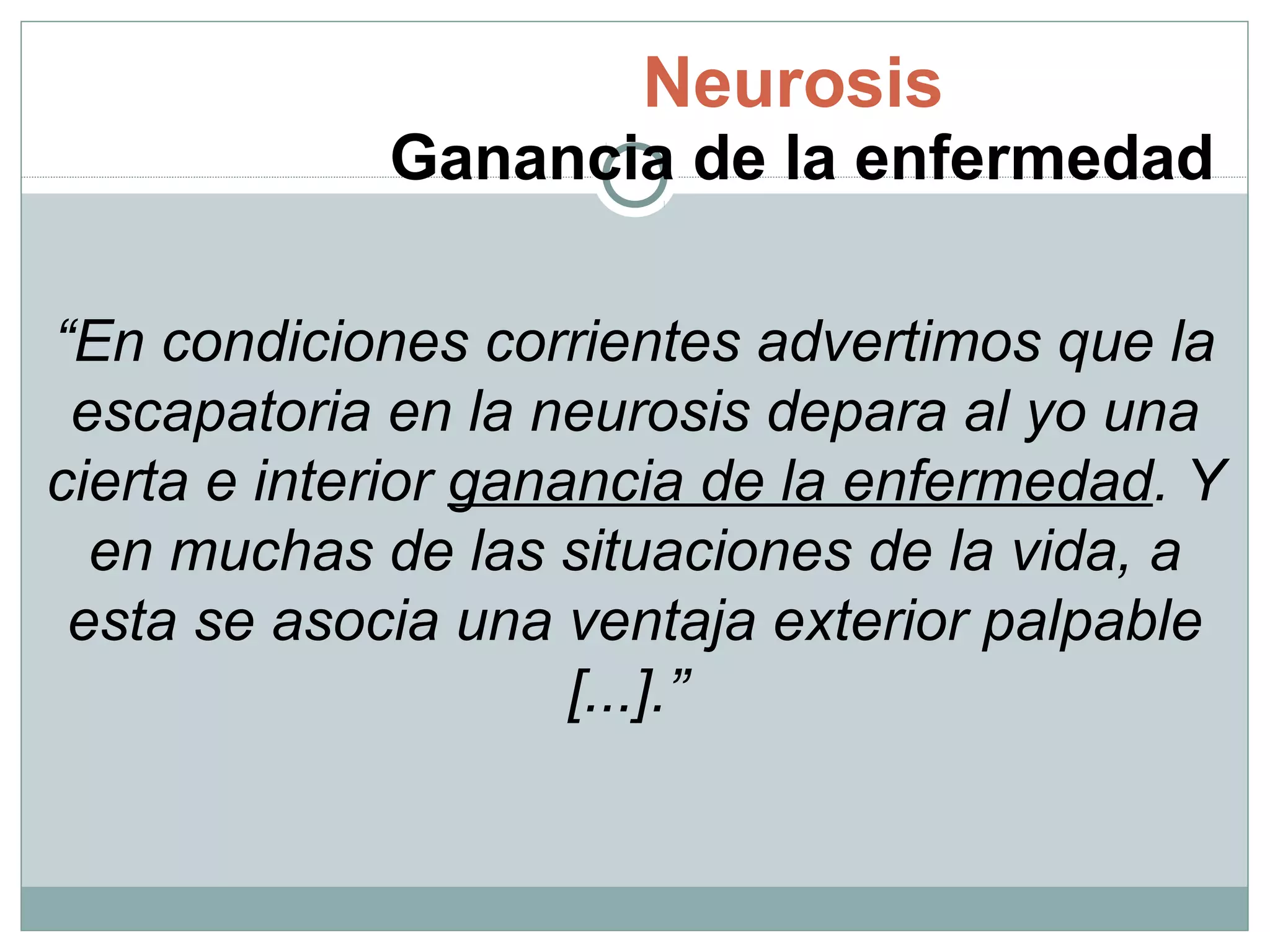 El estado neurotico comun | PPT