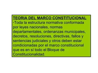 Estado Plurinacional, con Autonomías y la Teoría del Marco ...