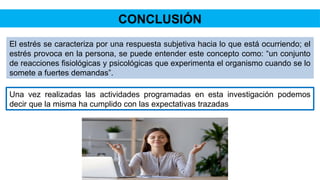 El estres como respuesta psicobiologica en el proceso salud enfermedad ...