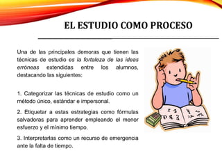 _EL_ESTUDIO_COMO_PROCESO. DE LOS ESTUDIANTESpptx | PPTX
